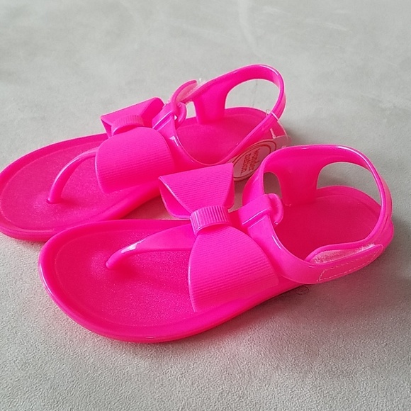 Shoes | Neon Pink Sandals | Poshmark